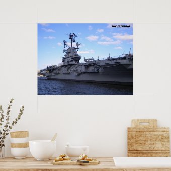 USS Intrepid poster | Zazzle