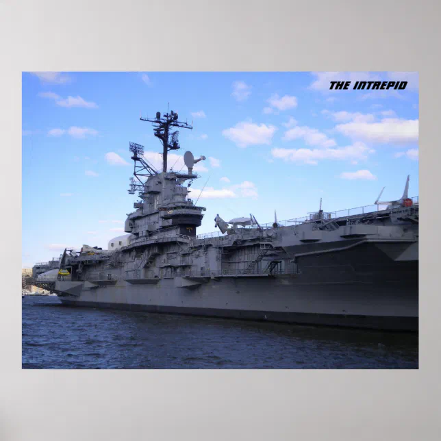 USS Intrepid poster | Zazzle