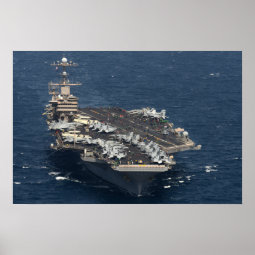 USS John C. Stennis (CVN 74) Poster | Zazzle
