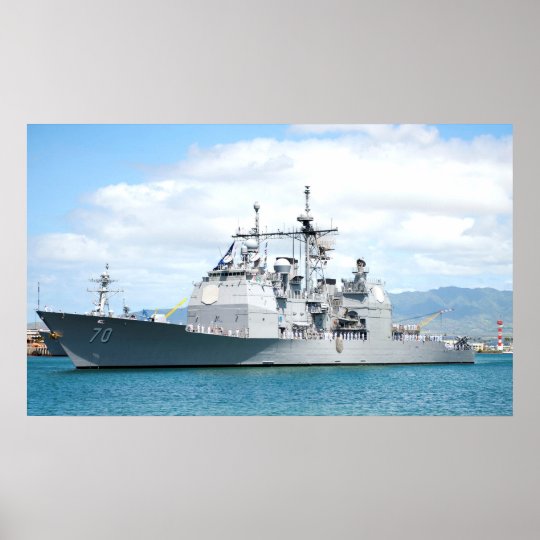 USS Lake Erie (CG 70) Poster | Zazzle.com