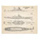 USS MISSOURI Blueprints Photo Print | Zazzle