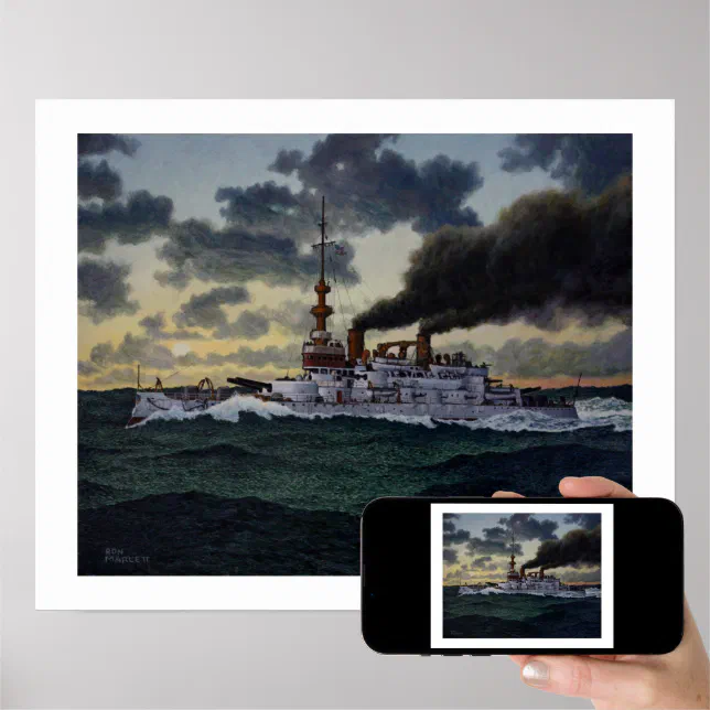 USS Oregon - 1896 Poster | Zazzle