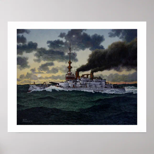 USS Oregon - 1896 Poster | Zazzle