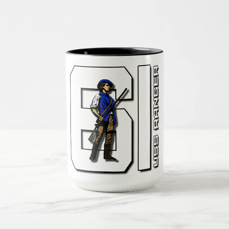 USS RANGER CV-61 Mug | Zazzle