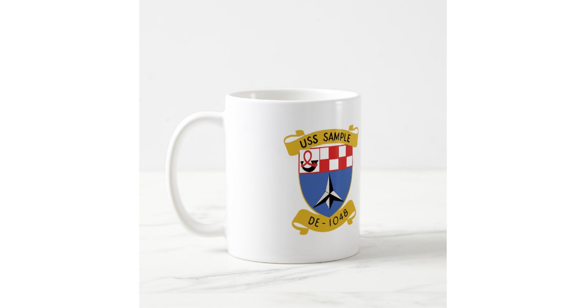 USS SAMPLE (DE-1048) COFFEE MUG | Zazzle
