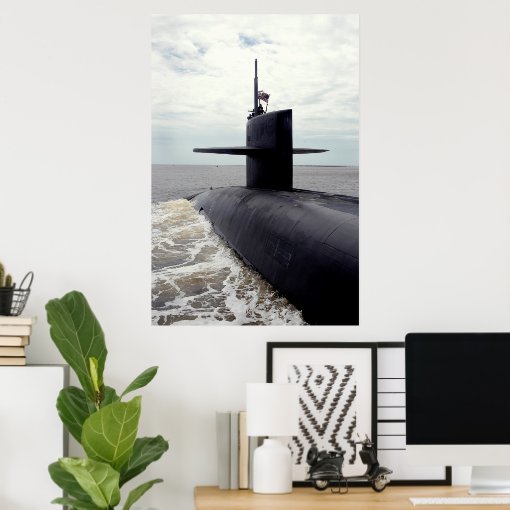 USS Tennessee (SSBN 734) Poster | Zazzle