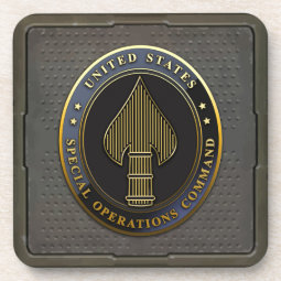 USSOCOM Emblem Beverage Coaster | Zazzle