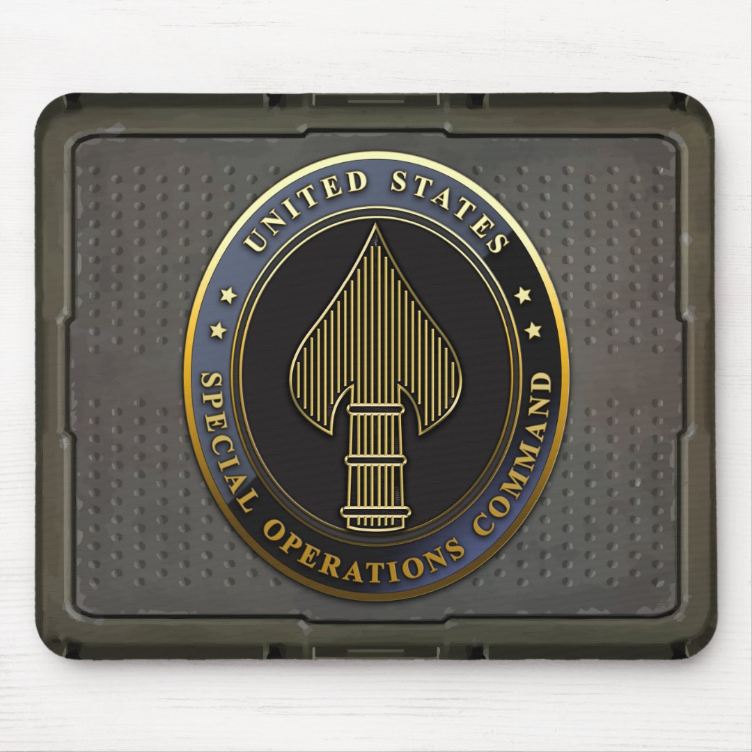 USSOCOM Emblem Mouse Pad | Zazzle
