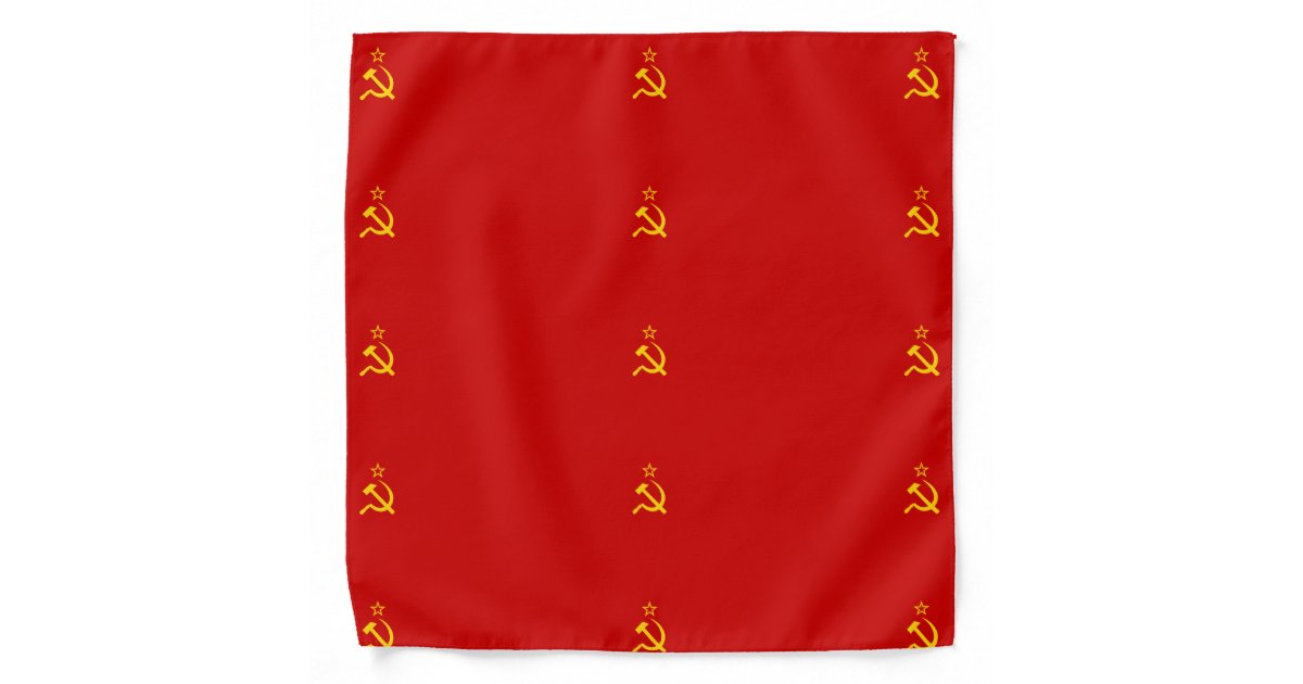 USSR flag Bandana | Zazzle
