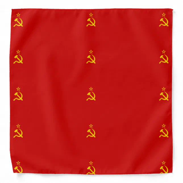 USSR flag Bandana | Zazzle