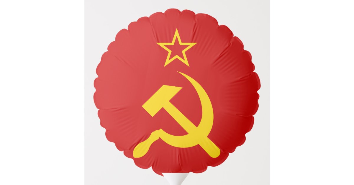 USSR Flag - Soviet Union Flag Balloon | Zazzle