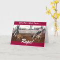 USTRC Roping Card | Zazzle