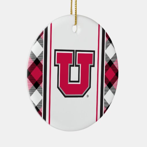 Utah Block U Ceramic Ornament | Zazzle