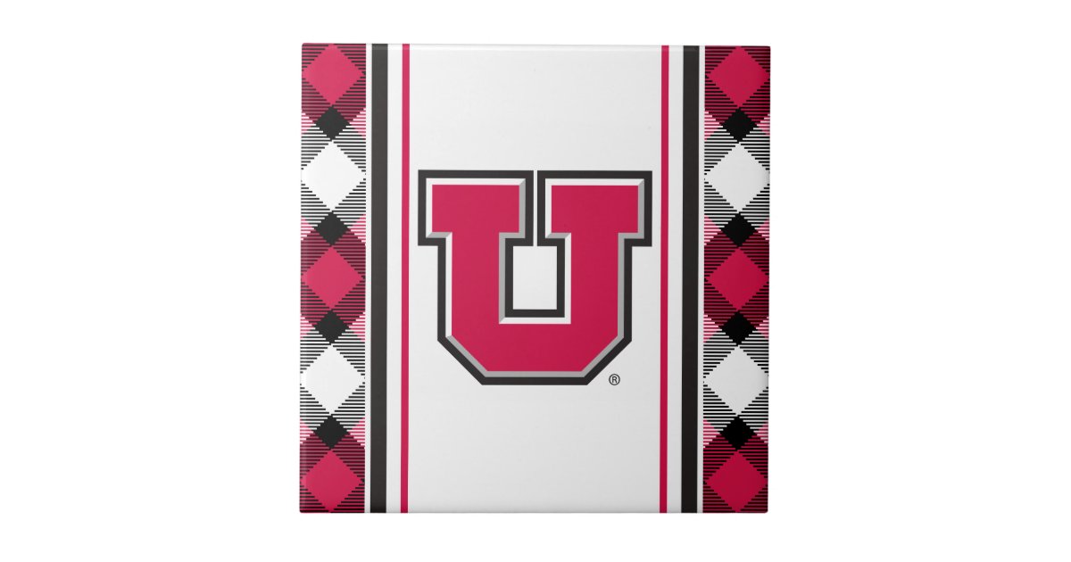 Utah Block U Ceramic Tile | Zazzle