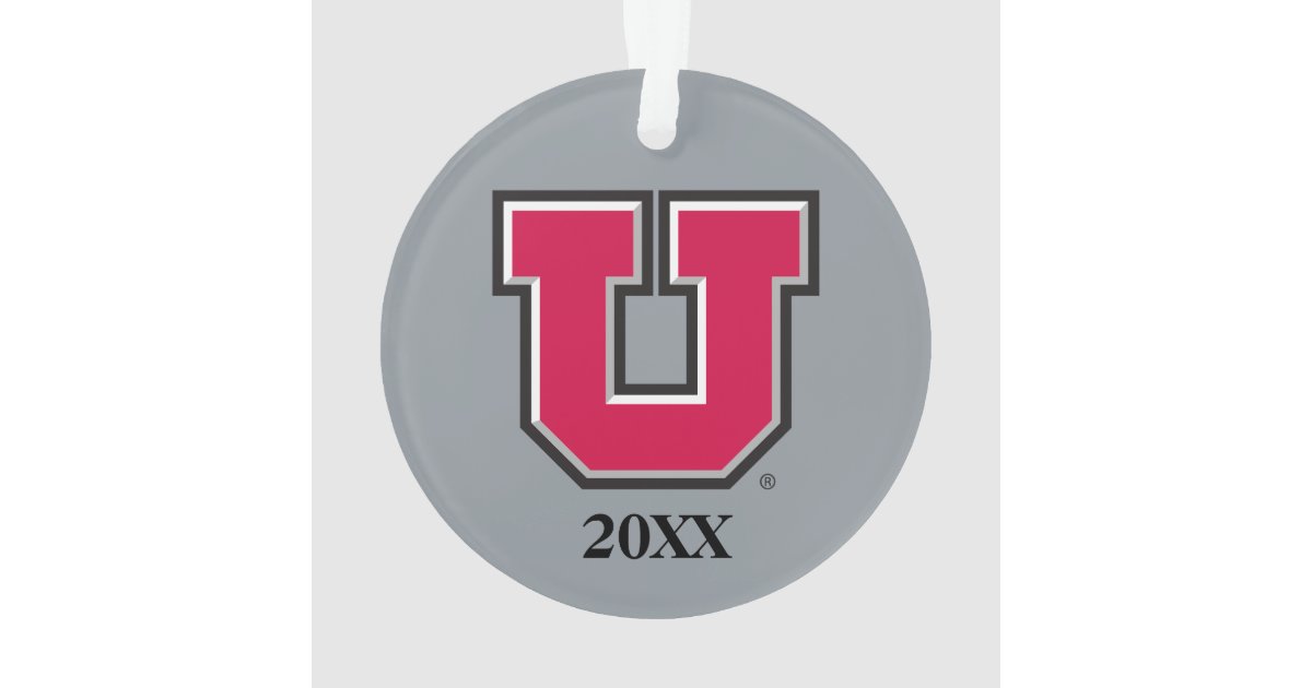 Utah Block U Ornament | Zazzle