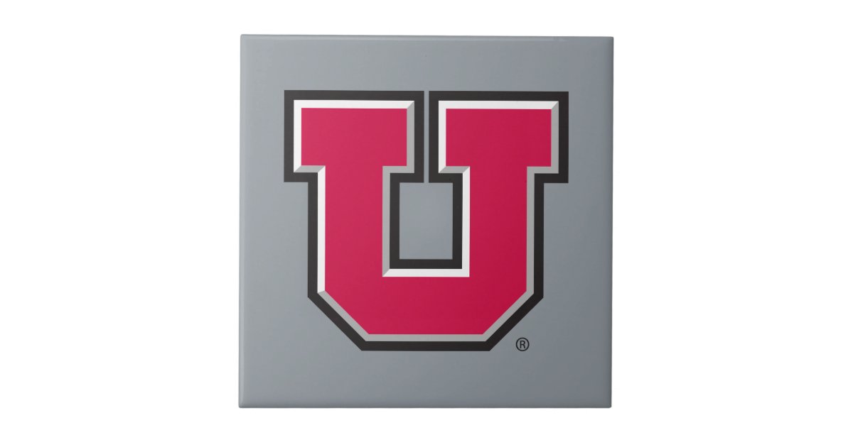 Utah Block U Tile | Zazzle