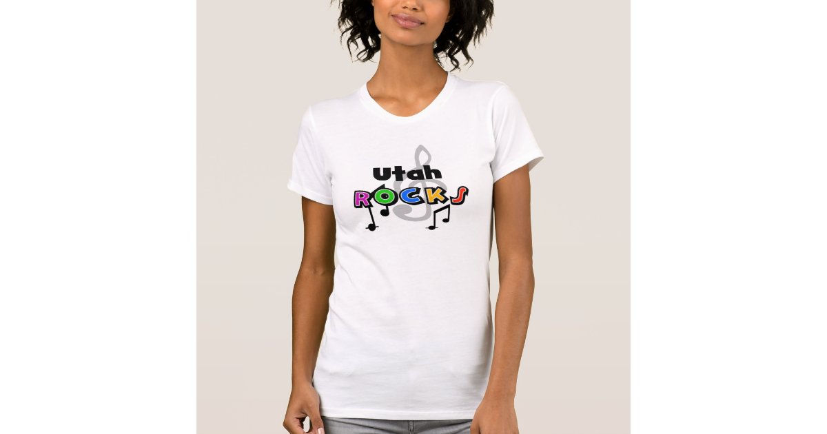 Utah Rocks T-Shirt | Zazzle