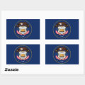 Utah State Flag Sticker | Zazzle