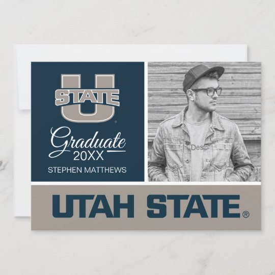 Utah State University Graduation Invitation | Zazzle.com
