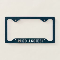 Utah State University Logo License Plate Frame | Zazzle