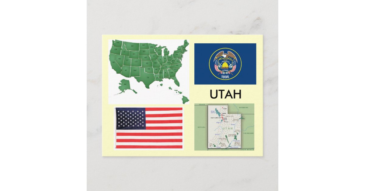 Utah, USA Postcard | Zazzle