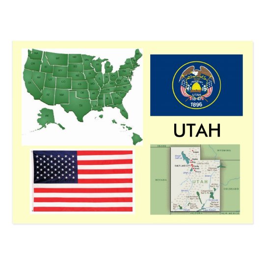 Utah, USA Postcard | Zazzle.com