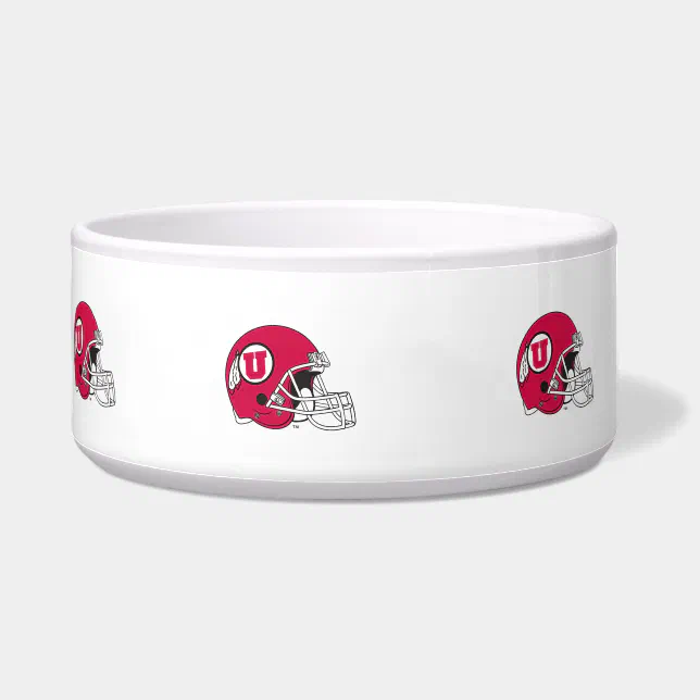 Utah Utes Helmet Bowl | Zazzle