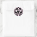 Utena Rose Crest Duelist Ring Symbol Classic Round Sticker | Zazzle