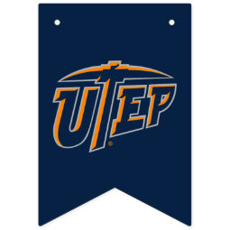 UTEP Miners Bunting Flags | Zazzle