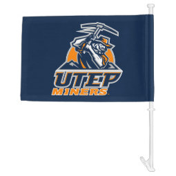 UTEP Miners Car Flag | Zazzle