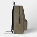 Utility Military Style Army Green Printed Backpack | Zazzle