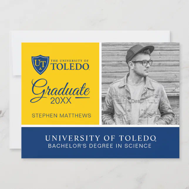 Utoledo | Graduation Invitation | Zazzle