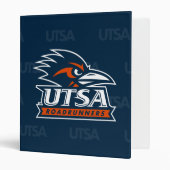 UTSA Logo University Watermark 3 Ring Binder | Zazzle