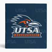 UTSA Logo University Watermark 3 Ring Binder | Zazzle