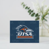 UTSA Logo University Watermark Postcard | Zazzle