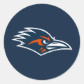 UTSA Roadrunners Logo Classic Round Sticker | Zazzle
