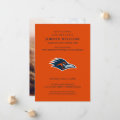 UTSA Roadrunners Logo Graduation Announcement | Zazzle