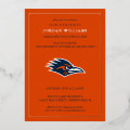 UTSA Roadrunners Logo Graduation Foil Invitation | Zazzle