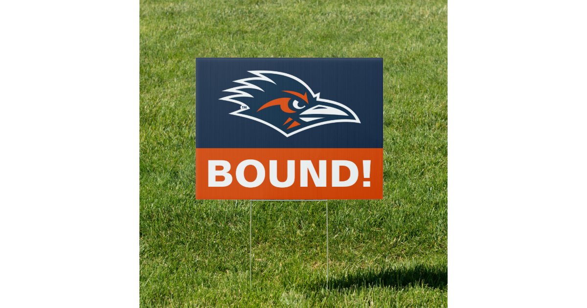 UTSA Roadrunners Logo Graduation Sign | Zazzle