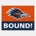 UTSA Roadrunners Logo Graduation Sign | Zazzle