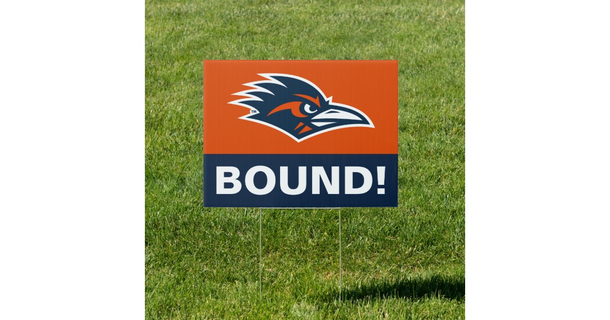 UTSA Roadrunners Logo Graduation Sign | Zazzle