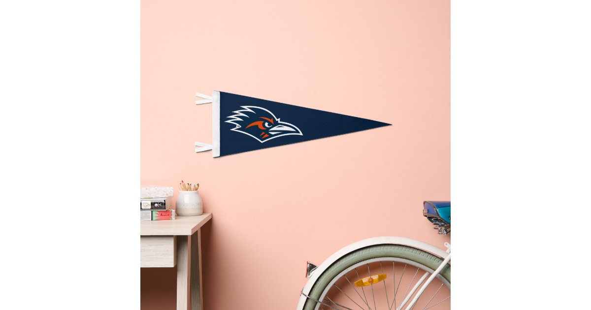 UTSA Roadrunners Logo Pennant Flag | Zazzle