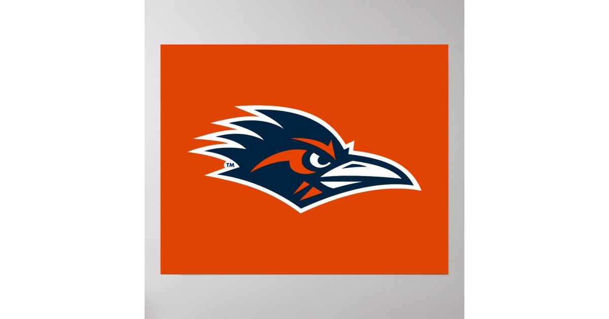 UTSA Roadrunners Logo Poster | Zazzle