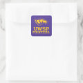 UWSP Pointers Square Sticker | Zazzle