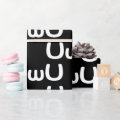 UwU Happy Anime Face Emoticon Wrapping Paper | Zazzle