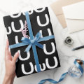 UwU Happy Anime Face Emoticon Wrapping Paper | Zazzle