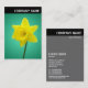 V Header - Photo - Daffodil Business Card | Zazzle