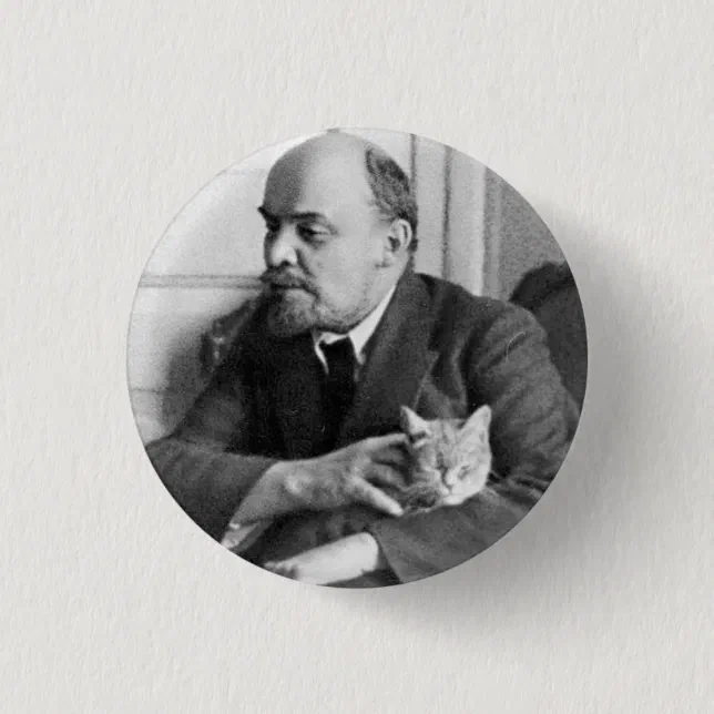 lenin cat poster