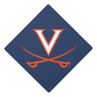 V Sabre Graduation Cap Topper | Zazzle