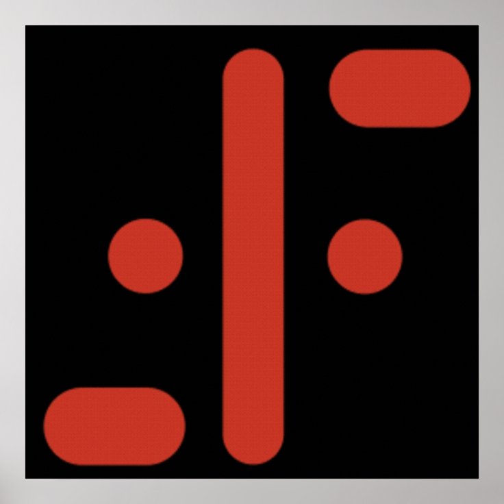 V the Visitors 1983 Logo Poster | Zazzle